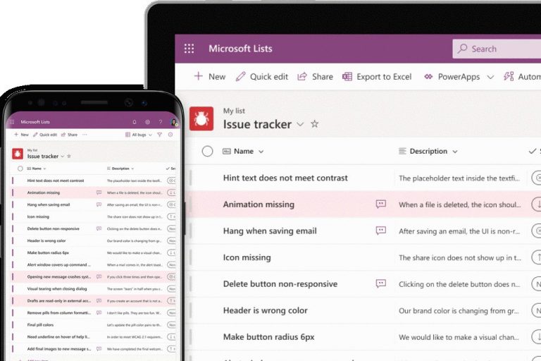 Utiliser la nouvelle application Microsoft Lists - MS Solutions